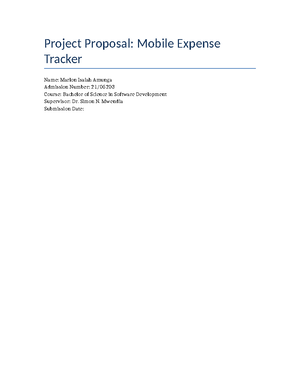 Expense Tracker project report - 1. Introduction Daily Expense Tracker ...