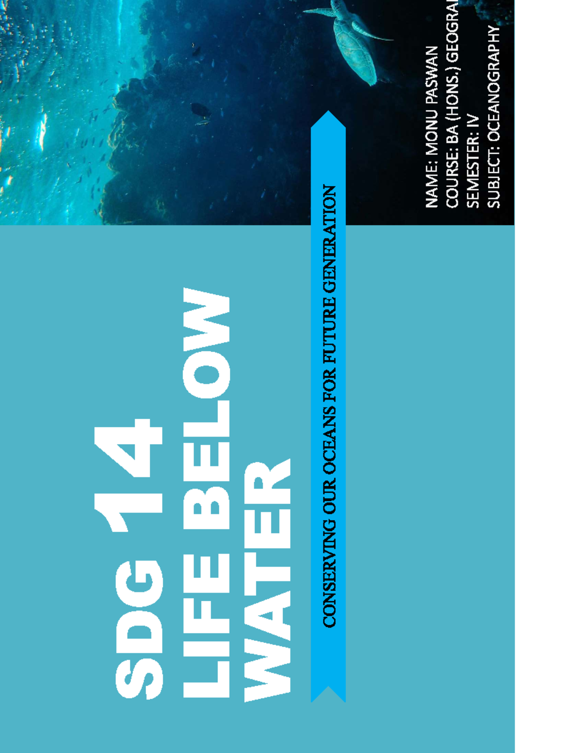 SDG 14: Conservation of Oceans and Marine Life - Oceanography Study ...