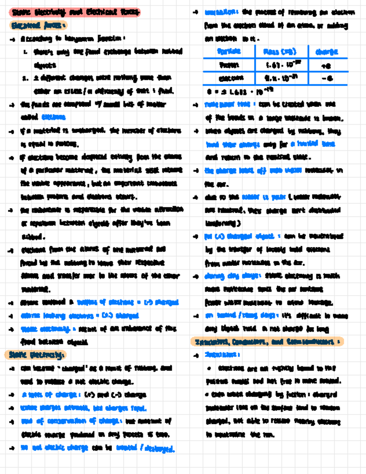 Lecture 1 static electricity and electrical force - Static Electricity ...