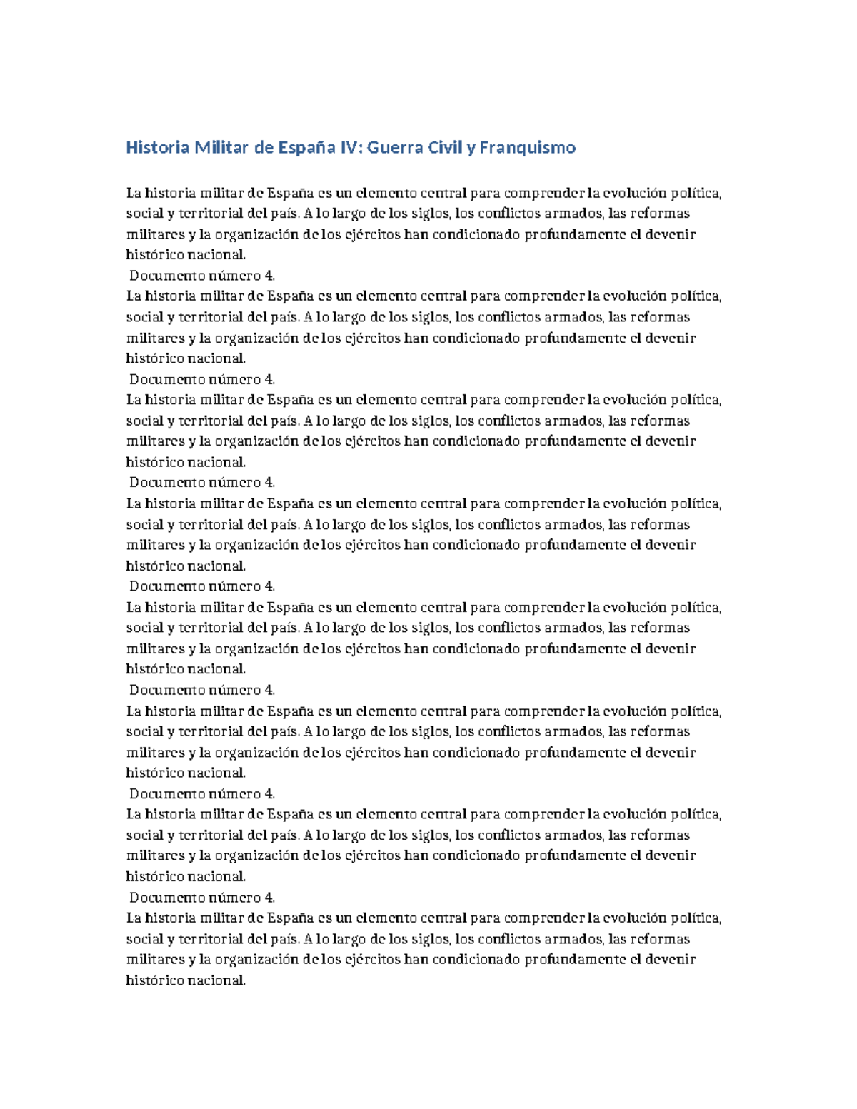 Historia Militar de España IV: Análisis de la Guerra Civil y Franquismo ...