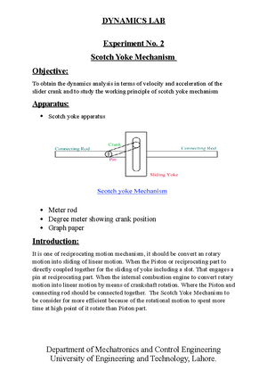 1- Flywheel - EXPERIMENT 01 DETERMINE THE MOMENT OF INERTIA OF FLYWHEEL ...