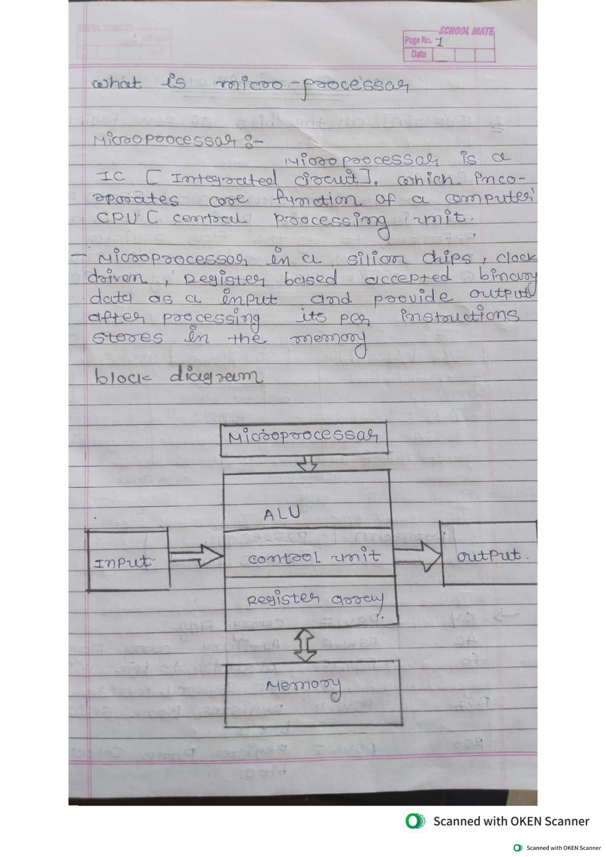 Microprocessor Architecture and Functionality - Course Code: 8085 - Studocu