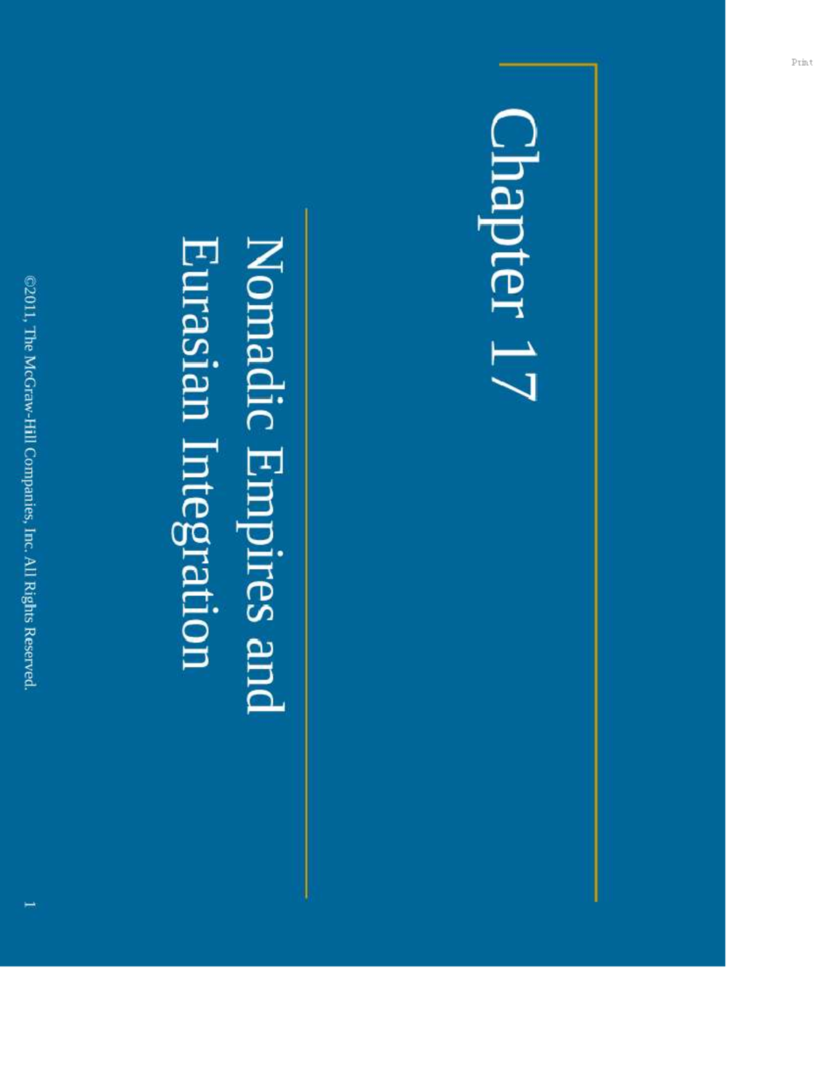 Chapter 17: Nomadic Empires & Eurasian Integration - Course 59956117 ...