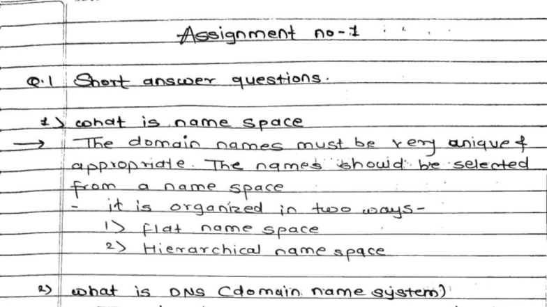 CN Assignment 1-1: Understanding Domain Name Systems and Email ...
