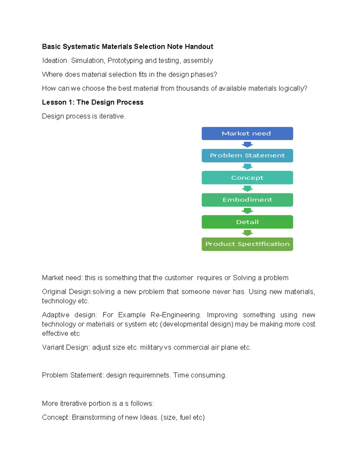 Complete Notes on Materials Selection Methodology - ANSYS Granta ...