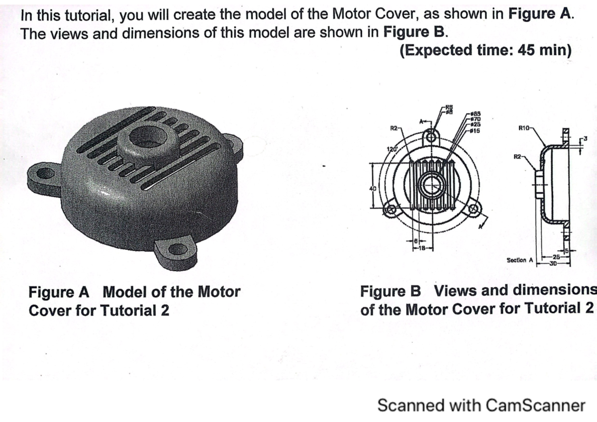 Motor cover - Ohmmm - mekatronik - In this tutorial, you will create ...