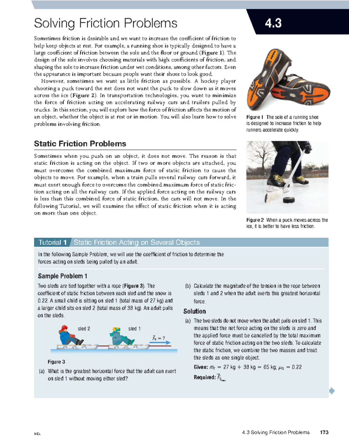 Phys11 4.3 - Understanding and Solving Friction Problems - Studocu