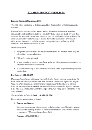 Criminal Procedure Notes - UNIVERSITY OF ZIMBABWE LL. (HONS) PART II ...