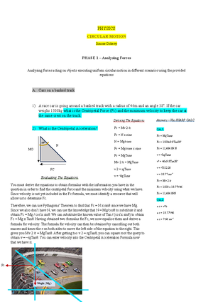 NSW Physics Module 5: Advanced Mechanics Study Guide for Year 12 - Studocu