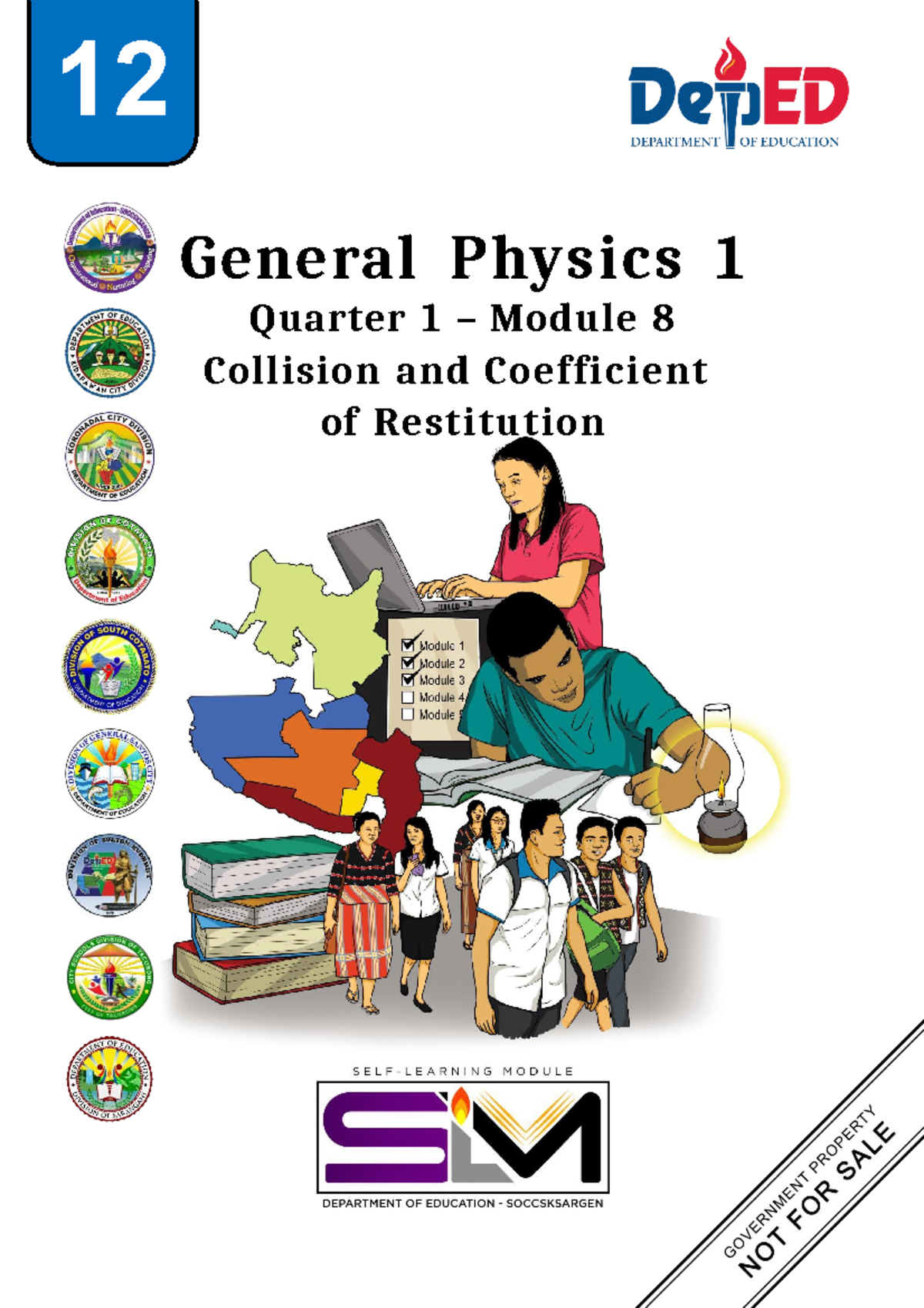 SOX Gen Physics 12 Quarter 1 Module 8: Collisions & Coefficient of Restitution - Studocu