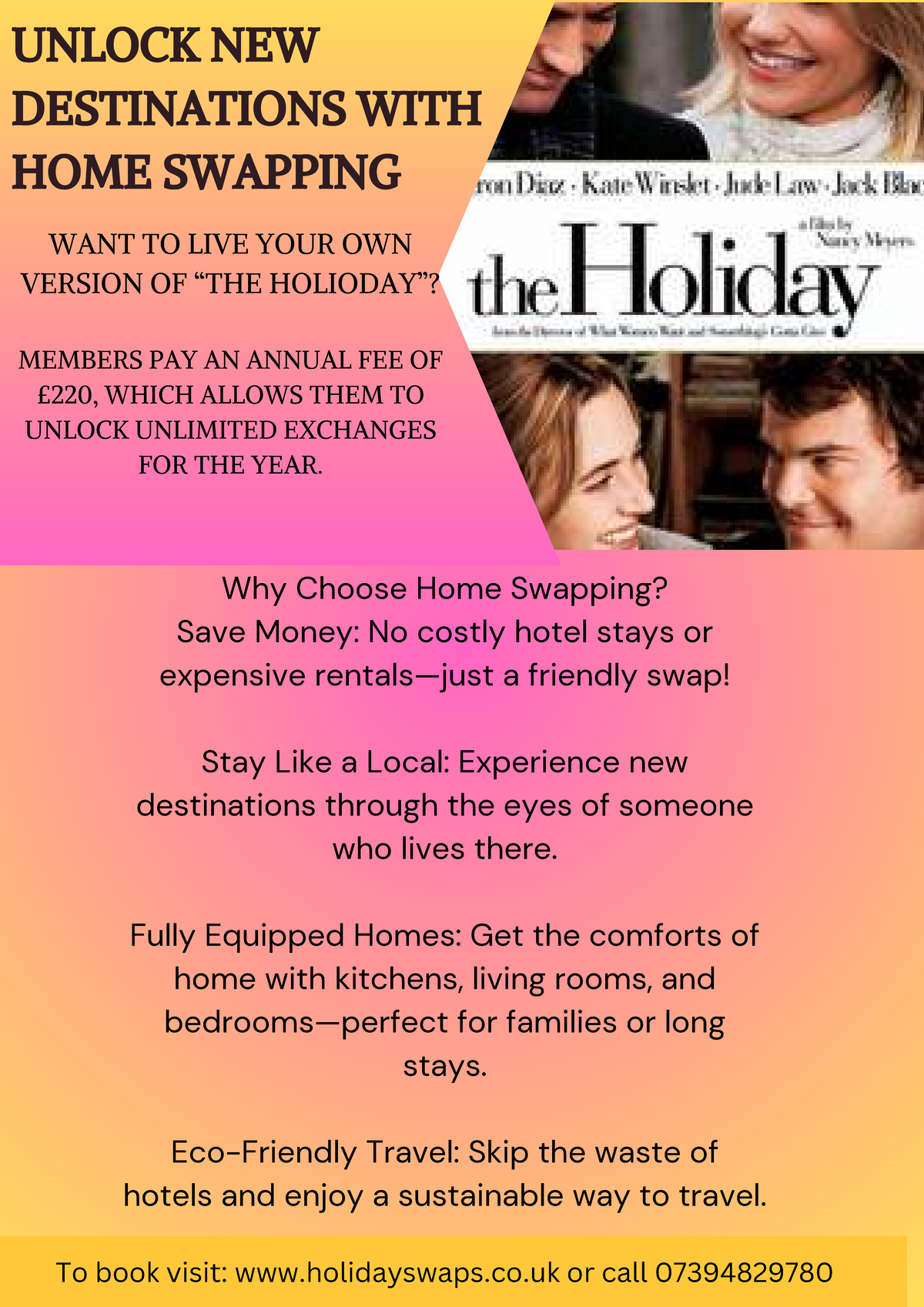 Unlock New Destinations with Home Swapping - To book visit ...