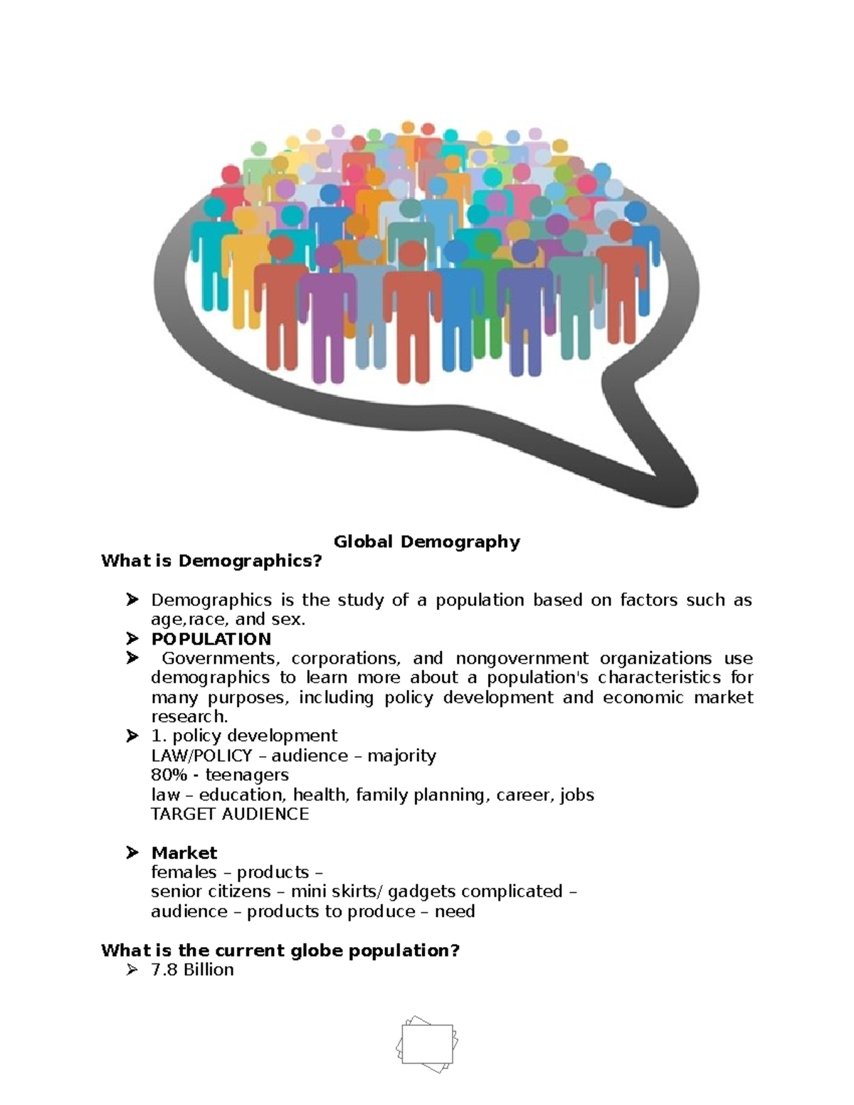 Module 11 - Understanding Global Demography and Population Dynamics ...