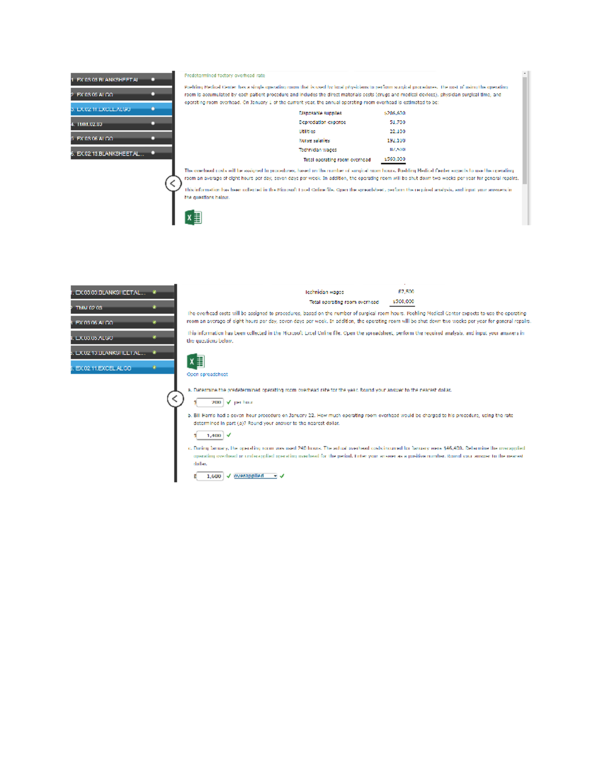 Mod 2 Problem Set 2: Excel Exercises and Solutions - Studocu