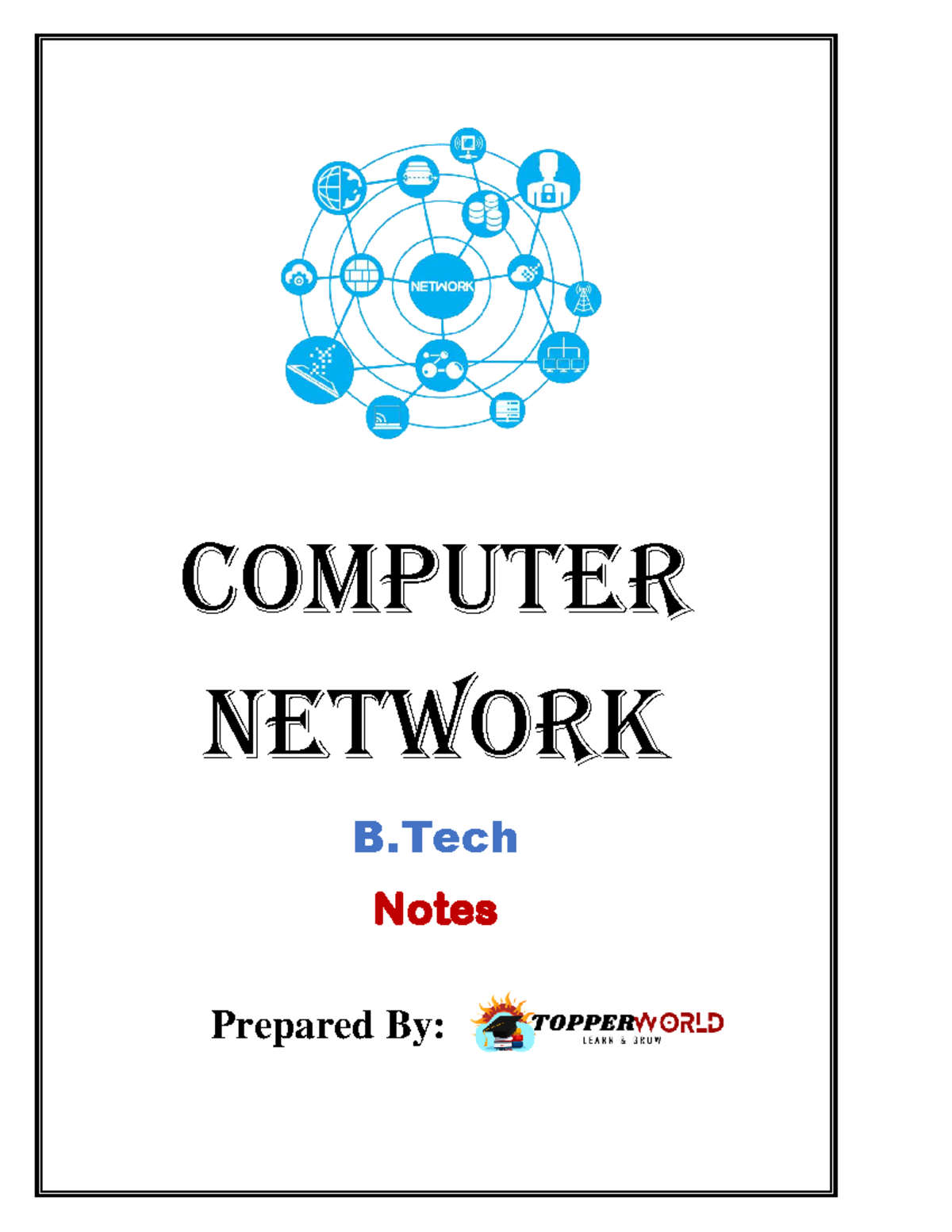 B.Tech Computer Network Notes: Comprehensive Overview and Key Concepts ...