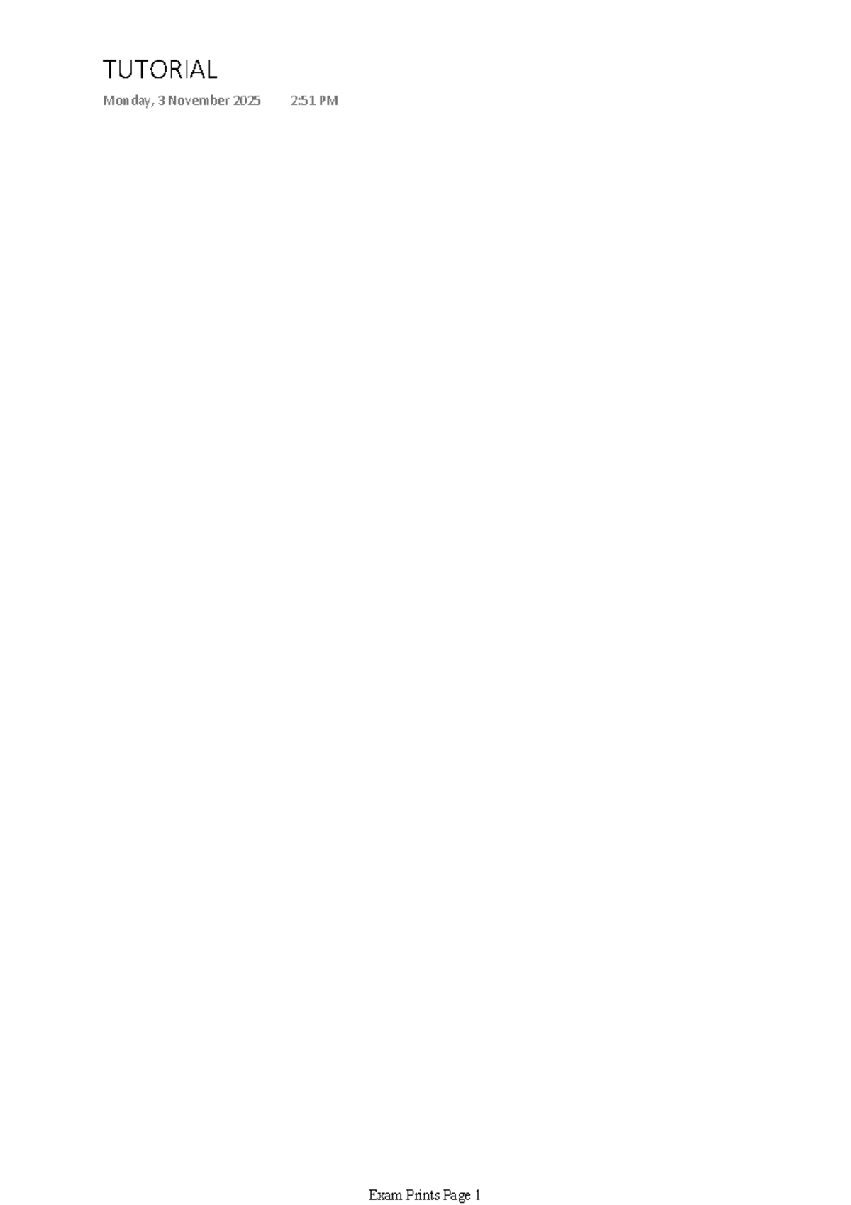 WEEK 2 Tutorial Notes for Exam Preparation - Studocu