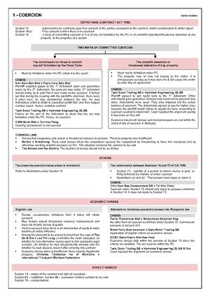 Specific Performance - Finals Notes - SPECIFIC PERFORMANCE (PROBLEMATIC ...
