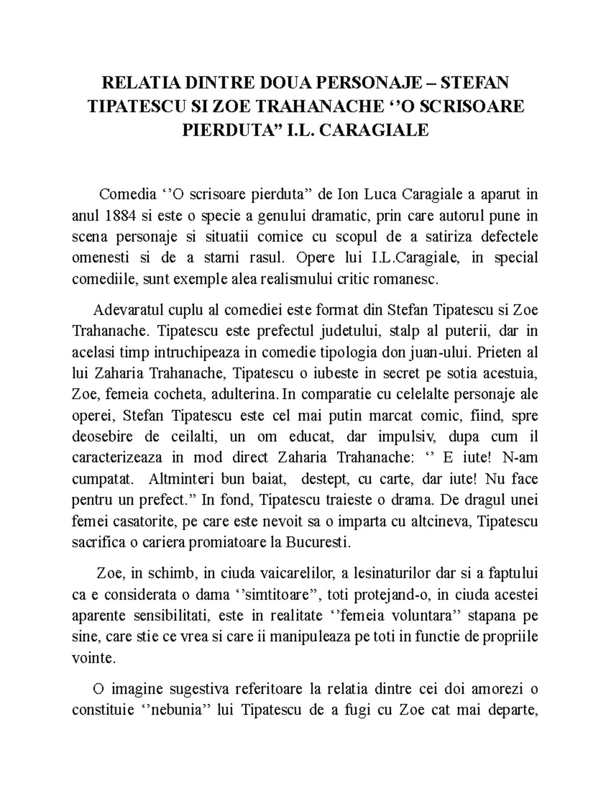 ESEU Ion - .................. - ESEU - Ion de Liviu Rebreanu Romanul “Ion”, scris de Liviu ...