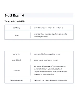 General Biology II Exam 2 Flashcards Quizlet - General Biology II Exam 2 Terms in this set (294 ...