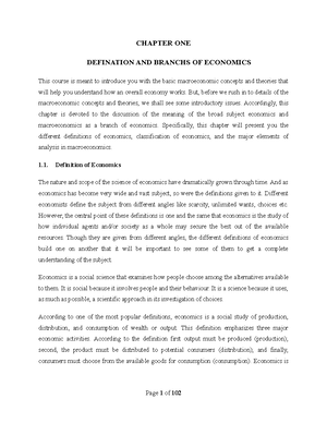 Macroeconomics II Module - INJIBARA UNIVERSITY COLLEGE OF BUSINESS AND ...