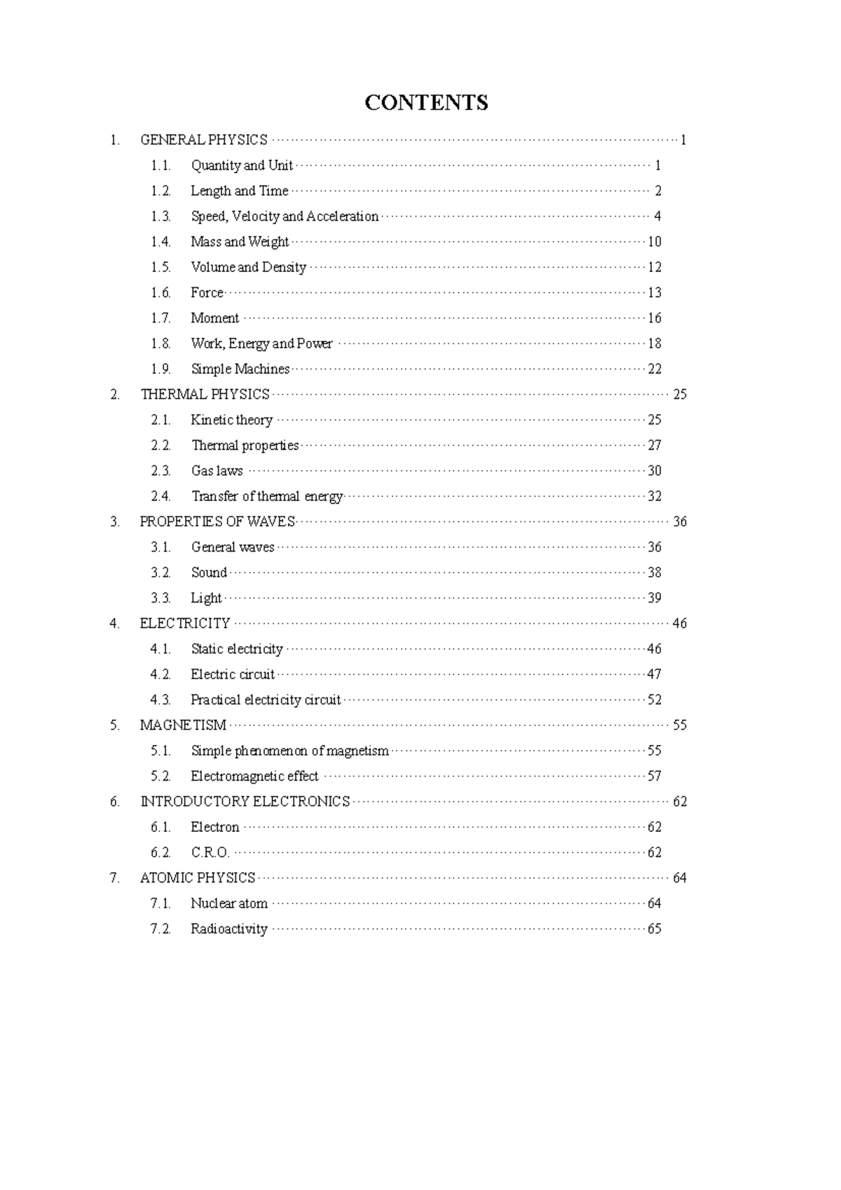 General Physics 1: Comprehensive Study Guide and Notes - Studocu