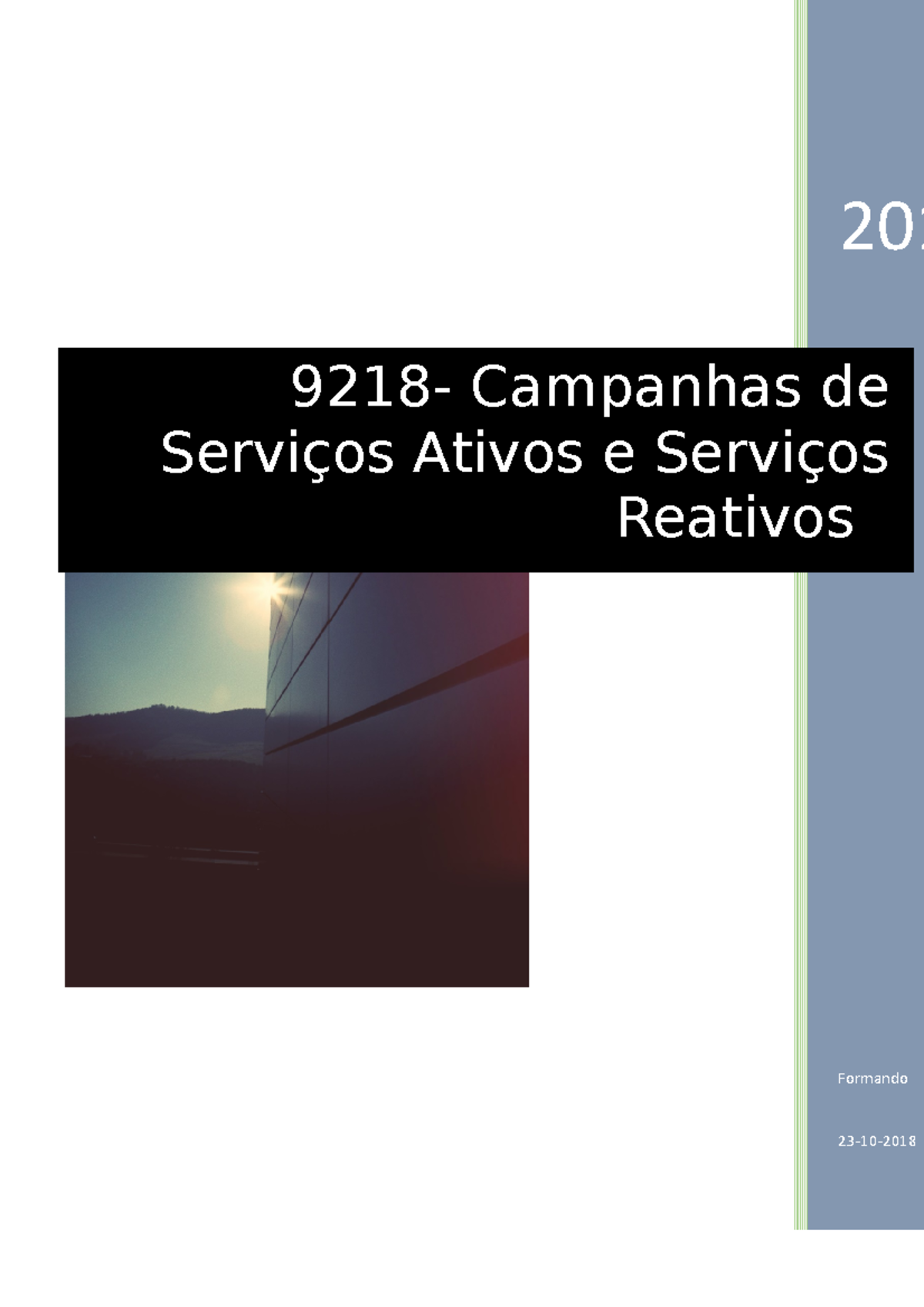 9218 - Ativos e Reativos: Estratégias de Marketing e Produto - Studocu