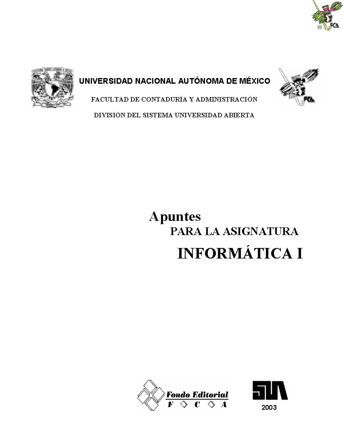 Informe sobre la importancia de la informatica - UNIVERSIDAD NACIONAL ...