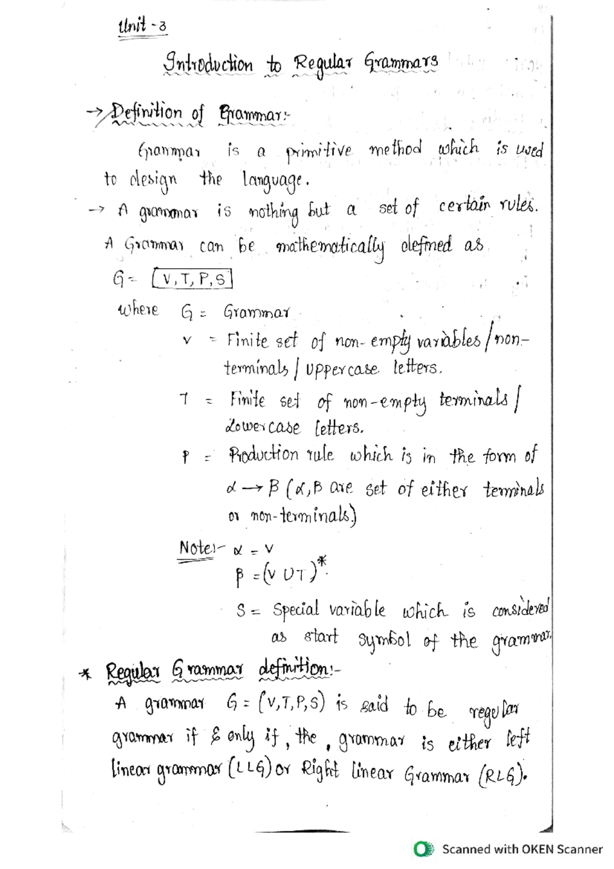 TOC Unit-4 - facuilty notes - Introduction to PDA PDA is mainly ...