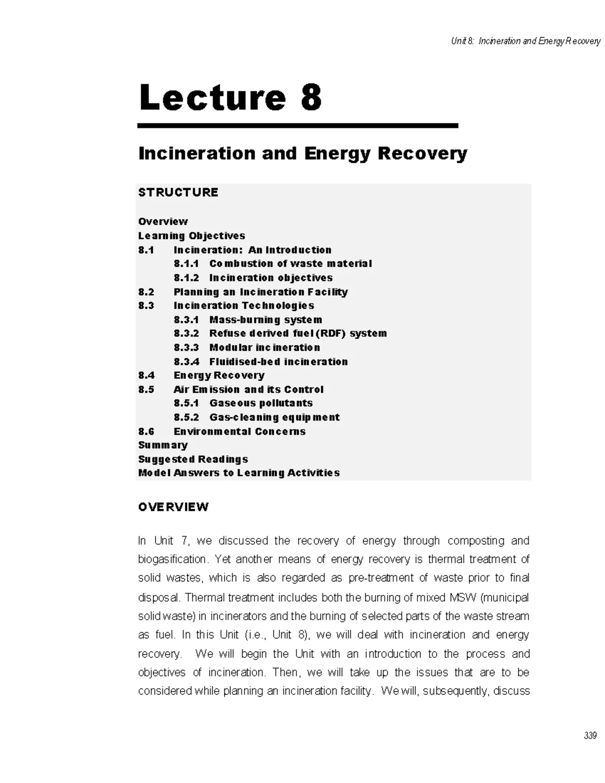Nptel SWM10 - bhbhj - Unit 9: Hazardous Waste: Management and Treatment ...