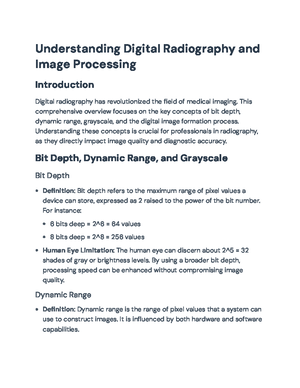 Automatic Exposure Controls (AEC) in Radiography: A Comprehensive Guide ...
