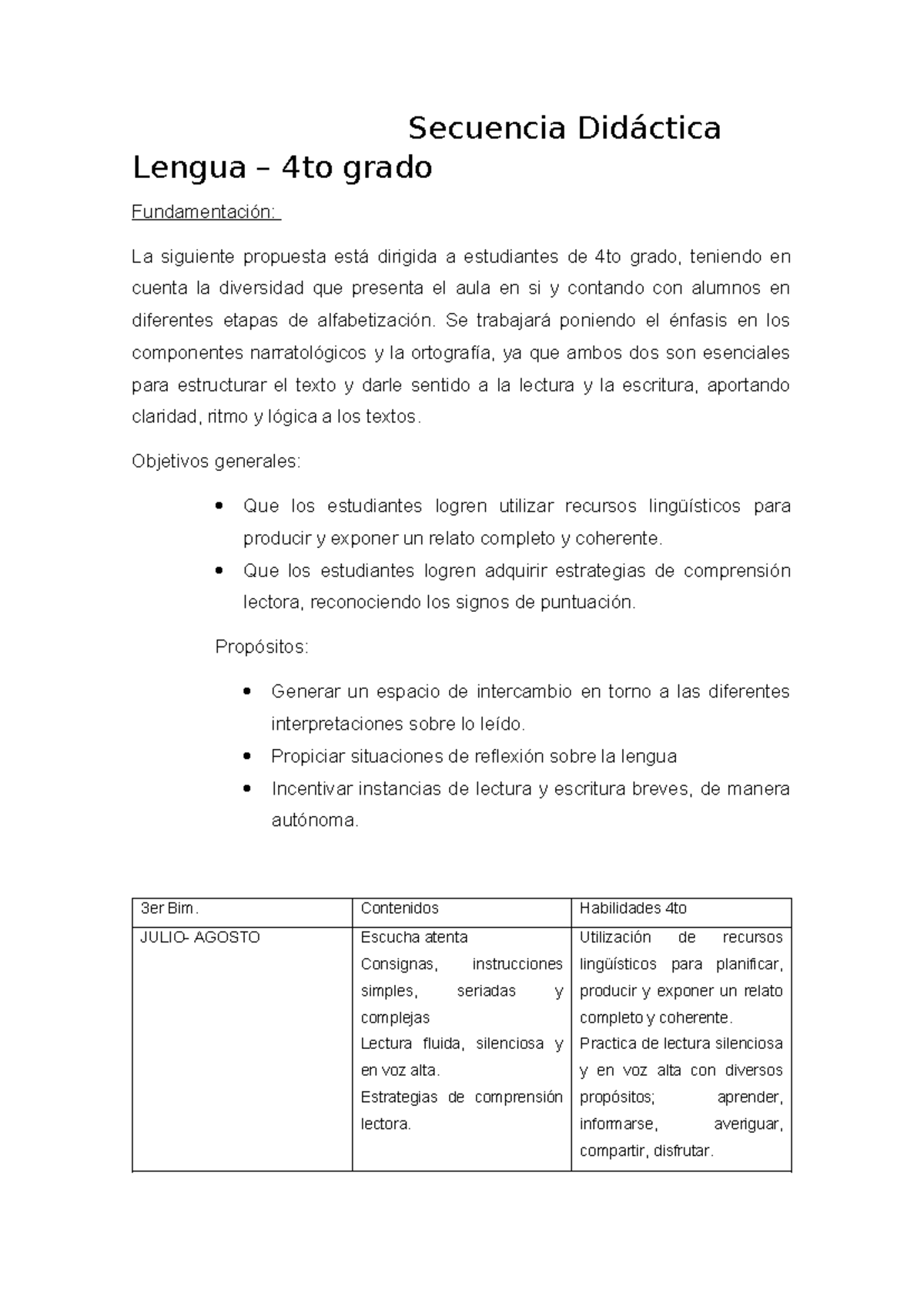 SD- Lengua 4to Grado: Estrategias para Mejorar la Ortografía - Studocu