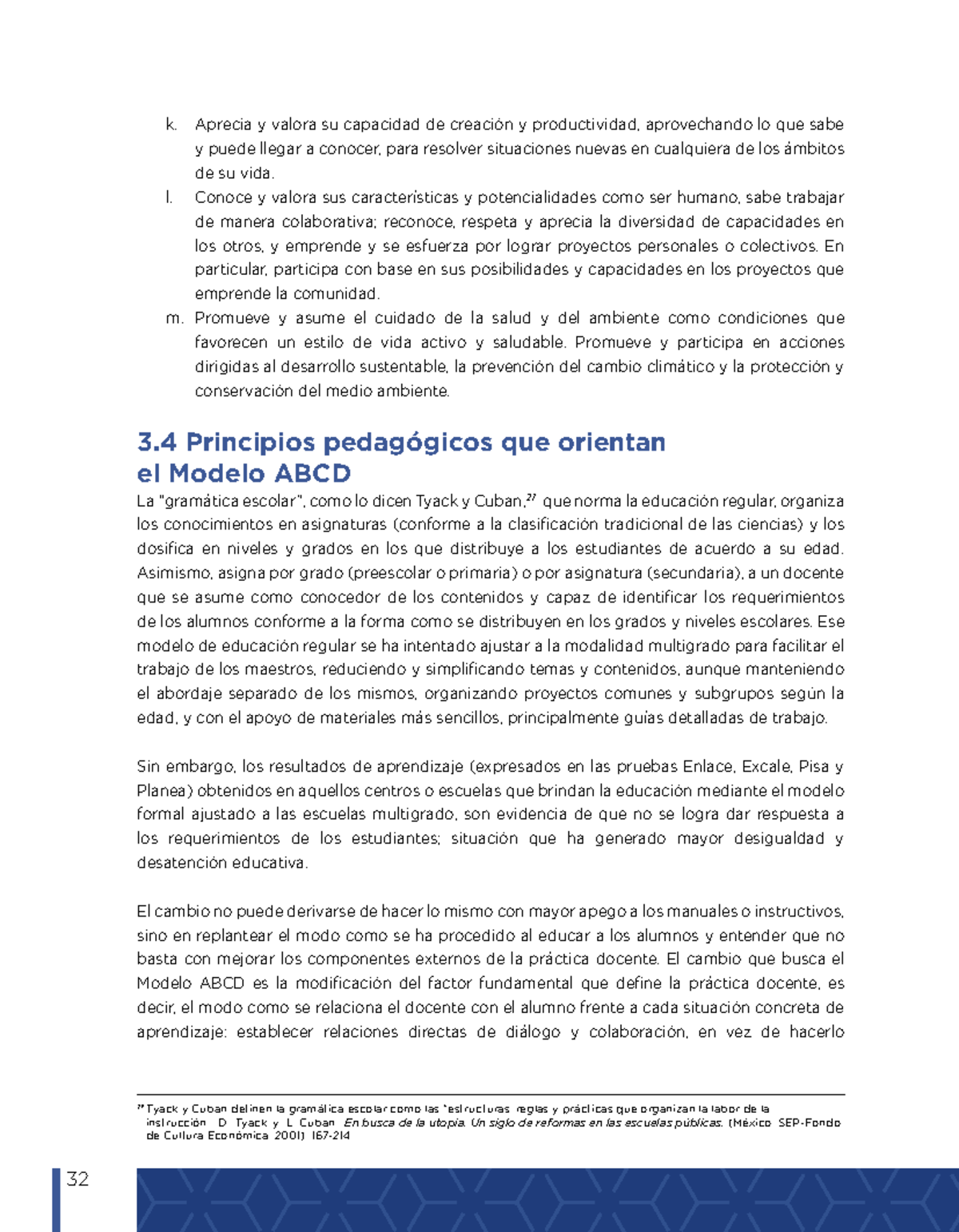 ABCD 1 - Reflexiones sobre Educación y Práctica Docente - Studocu