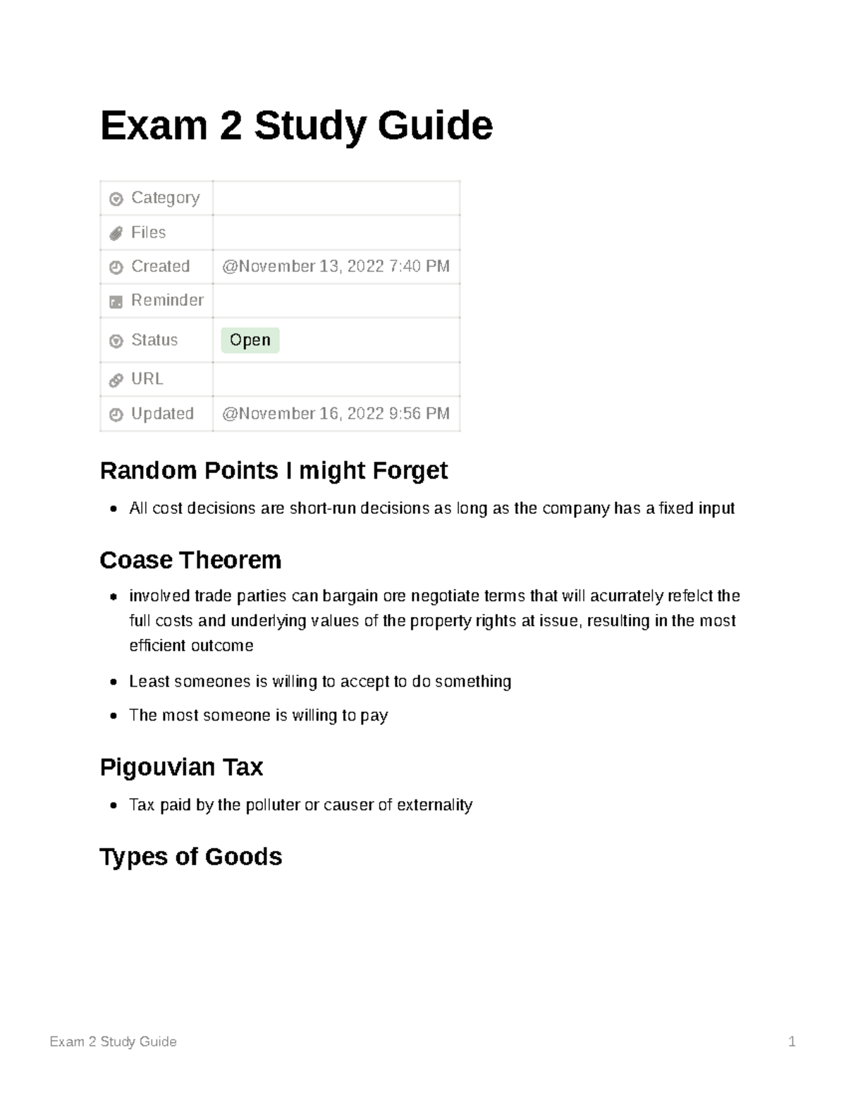 Microeconomics Exam 2 Study Guide: Key Concepts & Notes - Studocu