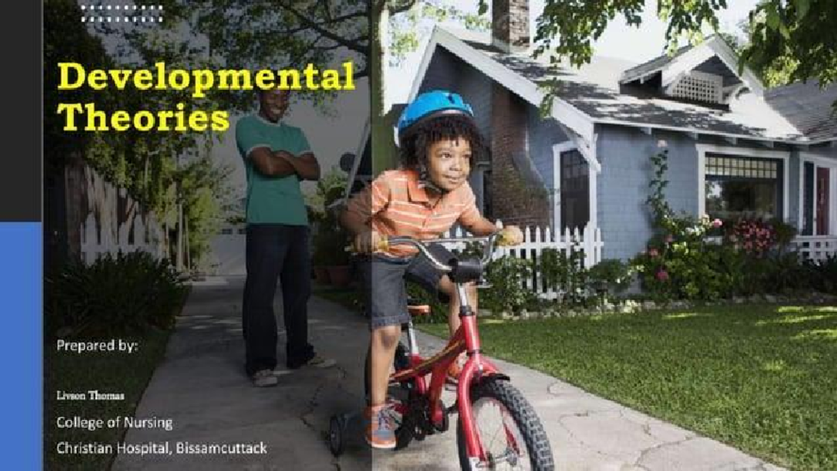 Developmental Theories: Erikson & Freud's Psychosocial Stages - Studocu