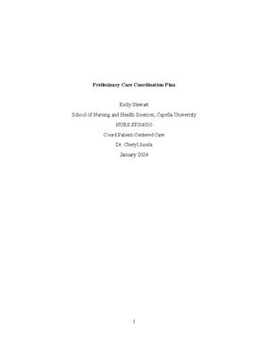 NURS-FPX4900 4-1 - Kelly Stewart Capella University NURS-FPX4900 ...