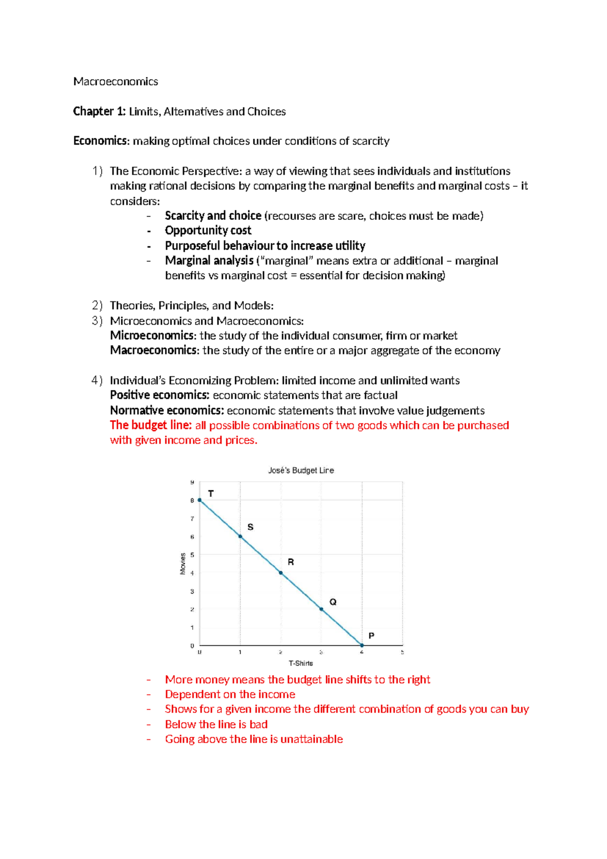 Macroeconomics 101: Key Concepts and Theories for GDP Analysis - Studocu