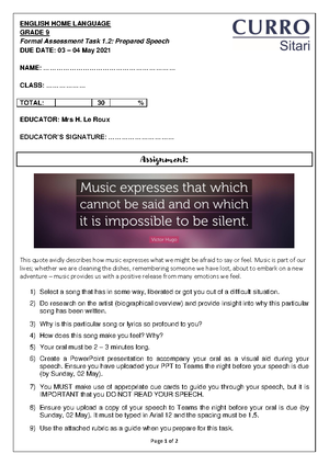 7.1 Grade 7 English HL ATP Final 2021 - 2023 - REVISED ANNUAL TEACHING ...