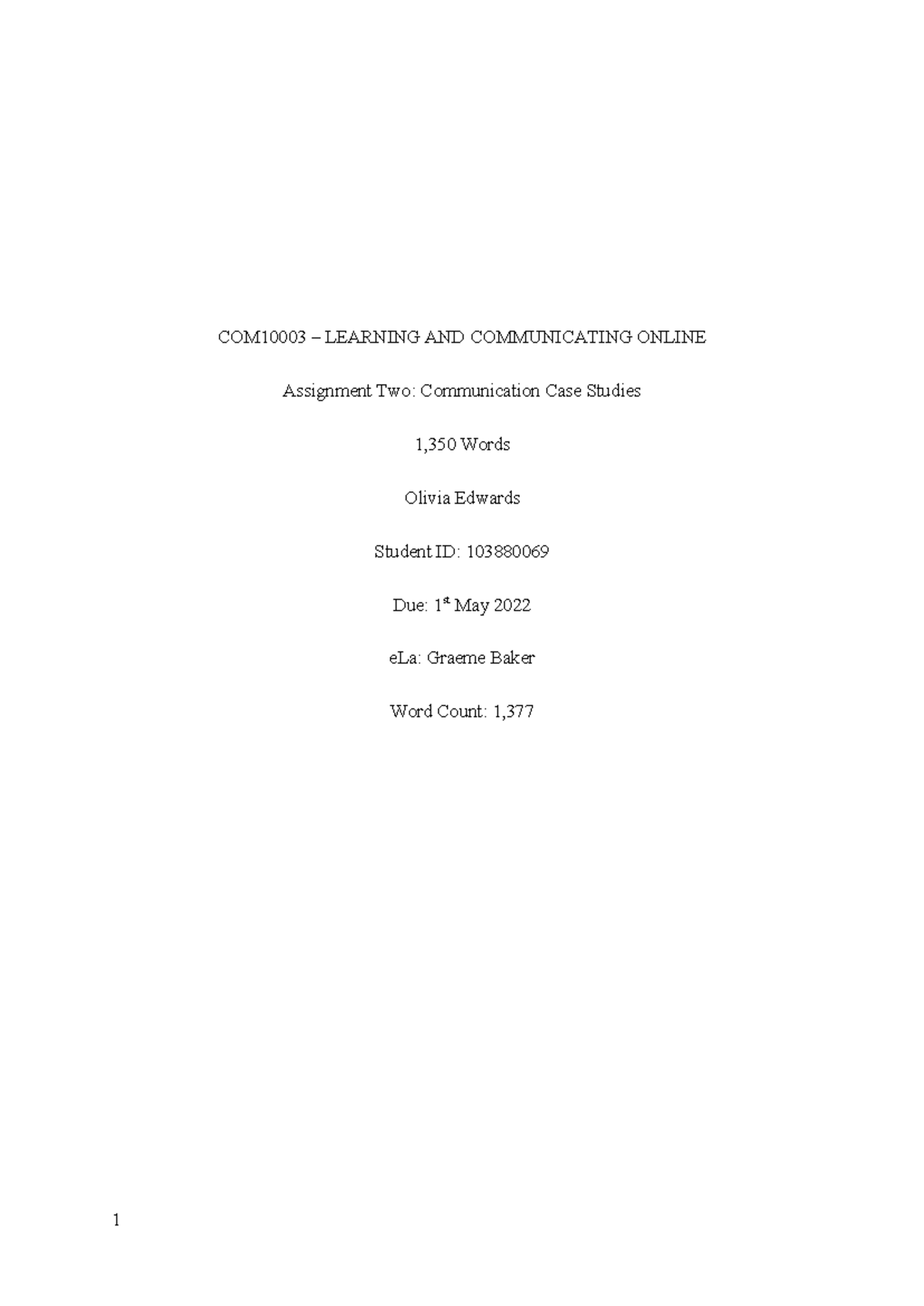 CASE STUDY ASSIGNMENT: Ethical Dilemmas in Psychology Practice - Studocu