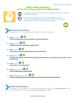 [Solved] Describe one example of partitioning a unit of something ...