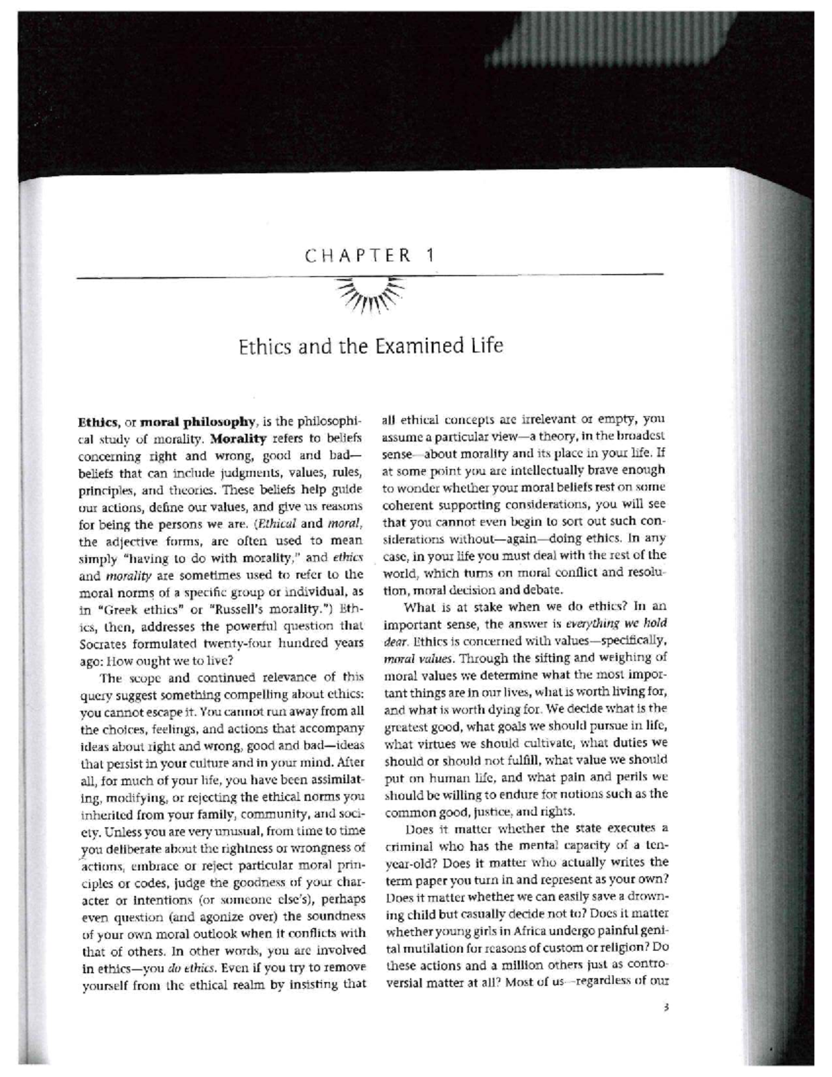 Final Exam Study Guide: Ethics and the Examined Life (ABC123) - Studocu