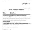 MAT1503 - Unisa - Linear Algebra - Studocu