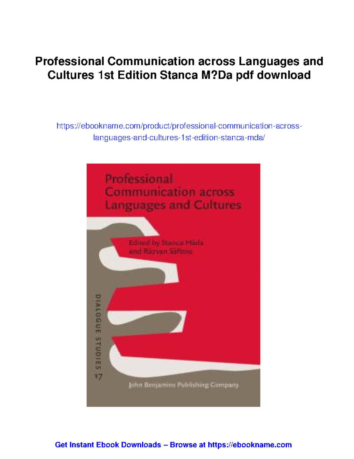Professional Communication across Languages and Cultures: Insights and ...