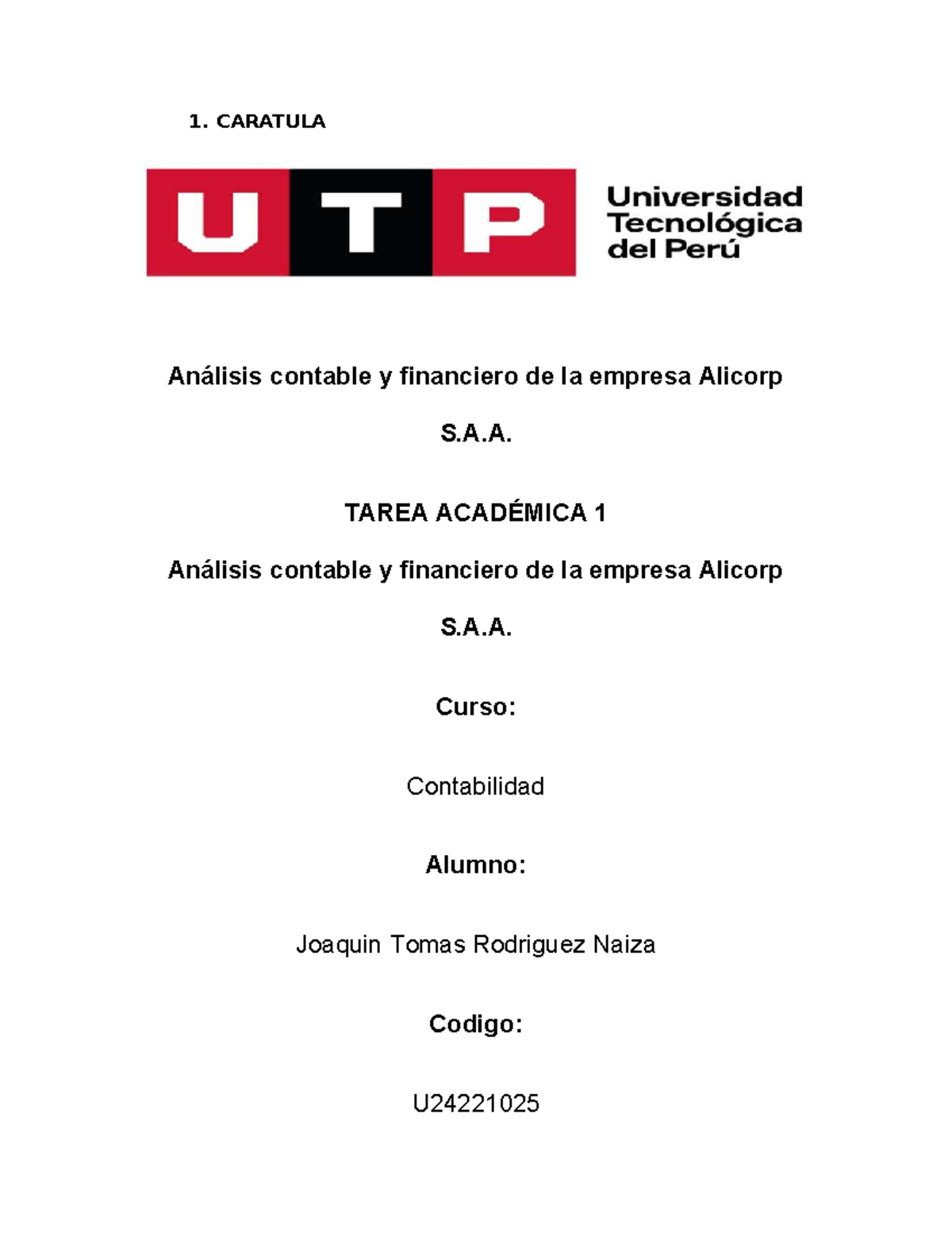 Análisis Contable y Financiero de Alicorp S.A.A. - TAREA ACADÉMICA ...