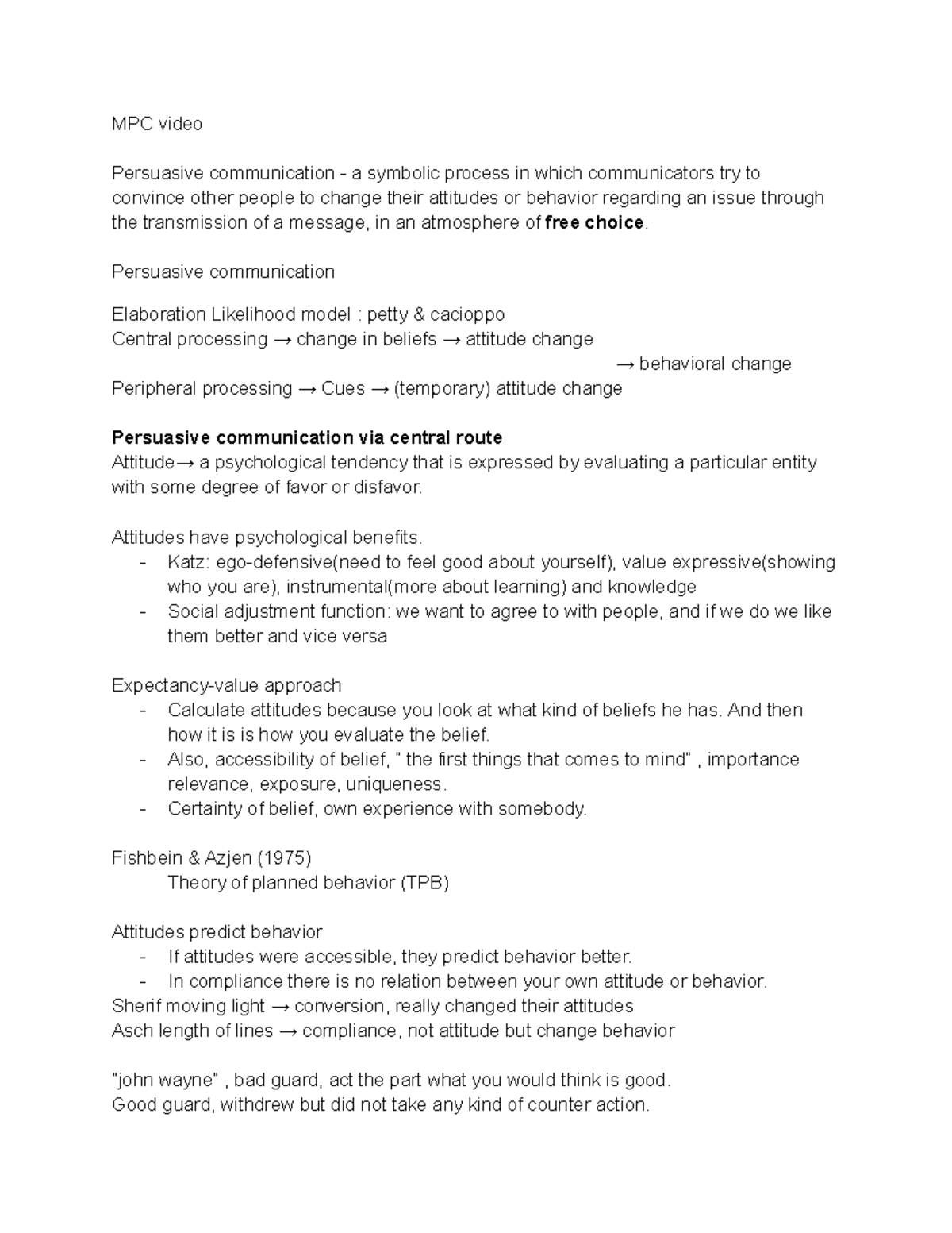MPC Video: Persuasive Communication & Elaboration Likelihood Model ...