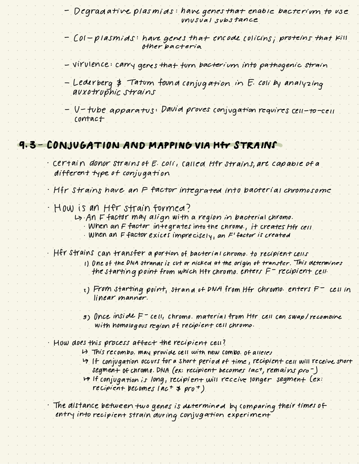 chapter 9 notes - Degradative plasmids have genes that enable bacterium ...