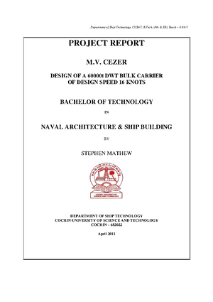 Calculation of Freeboard - The method to calculate the minimum required ...