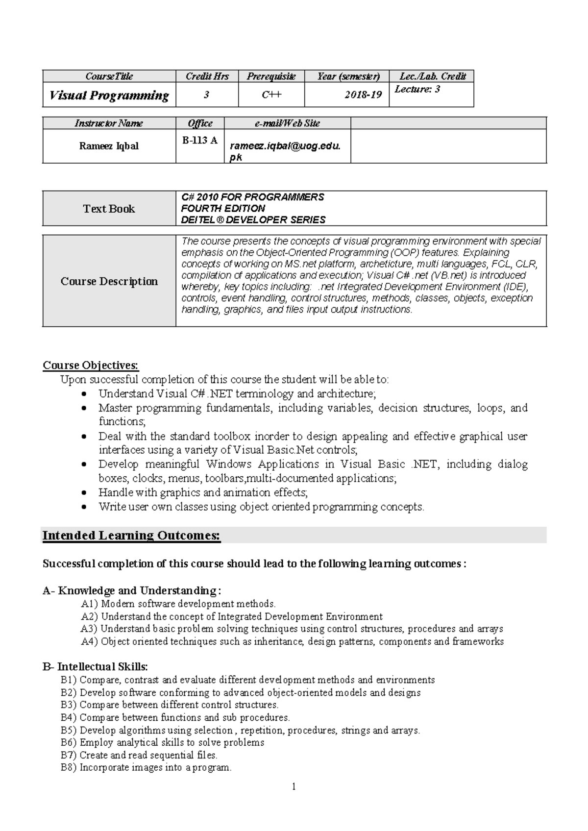 IT-303 Final Exam Study Guide: Visual Programming Concepts - Studocu