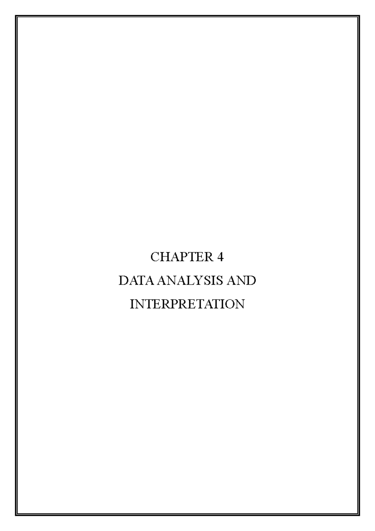 CHAPTER 4 DATA ANALYSIS AND INTERPRETATION OF RESPONDENT SURVEY RESULTS ...