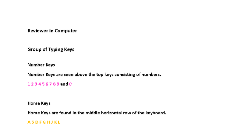 G2 - Keyboard Layout Overview and Key Functions - Studocu
