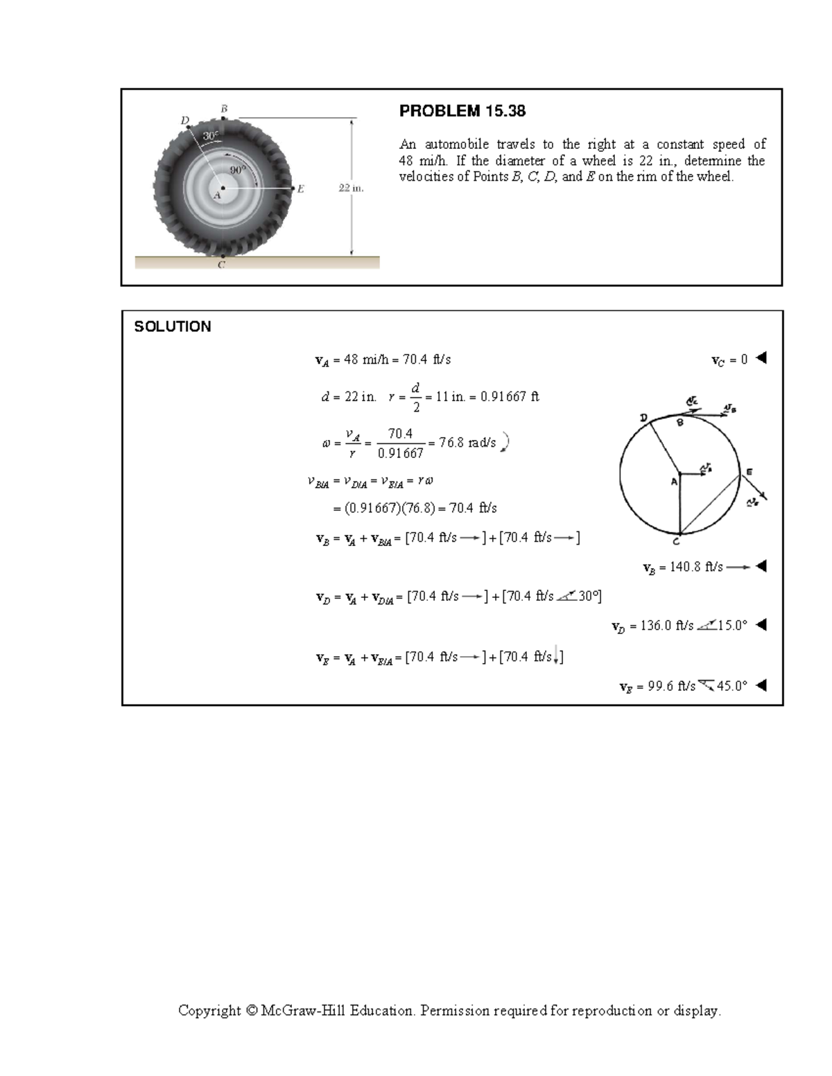 15.2 General Plane Motion Velocity Analysis - Studocu