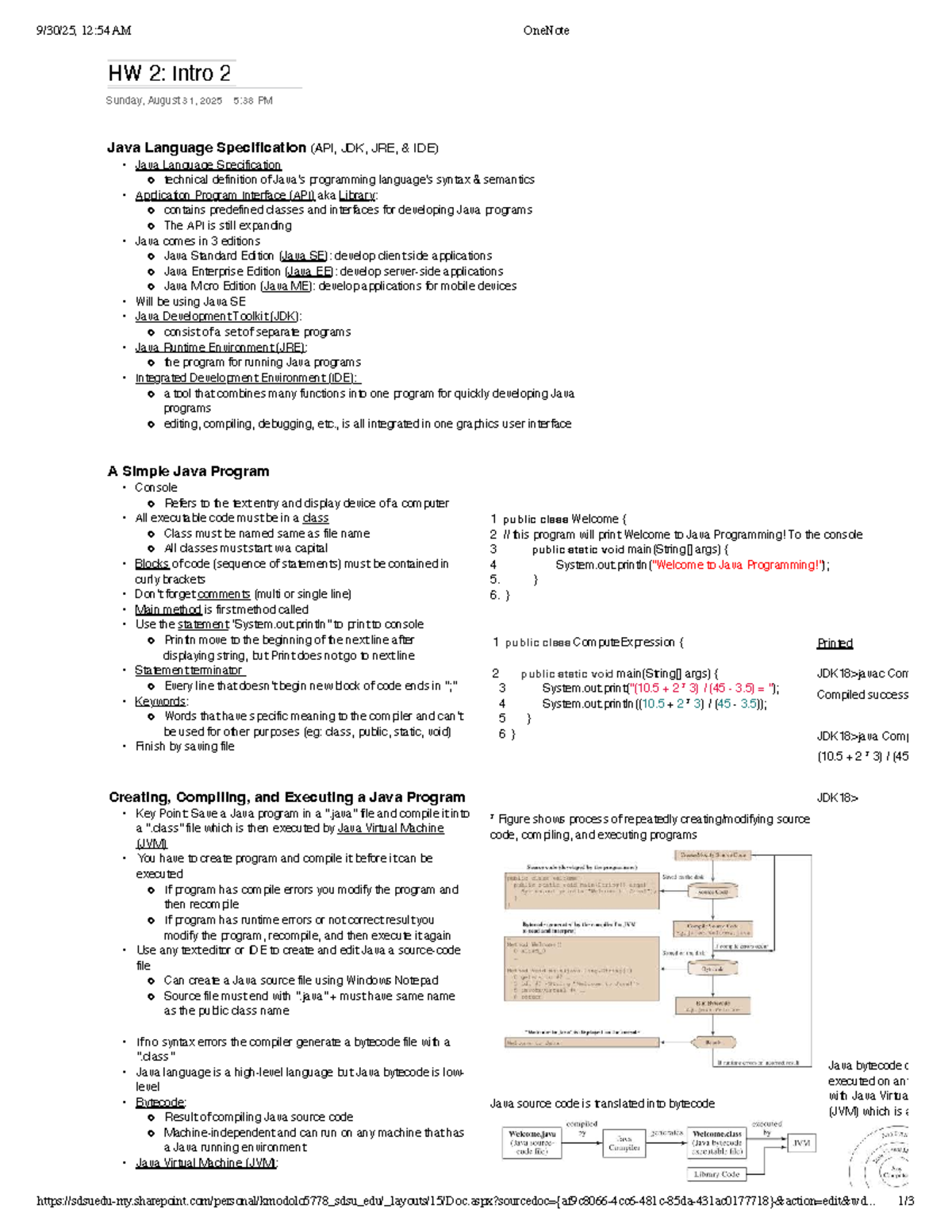 Java Programming Fundamentals: JDK, Compilation & Execution Guide - Studocu